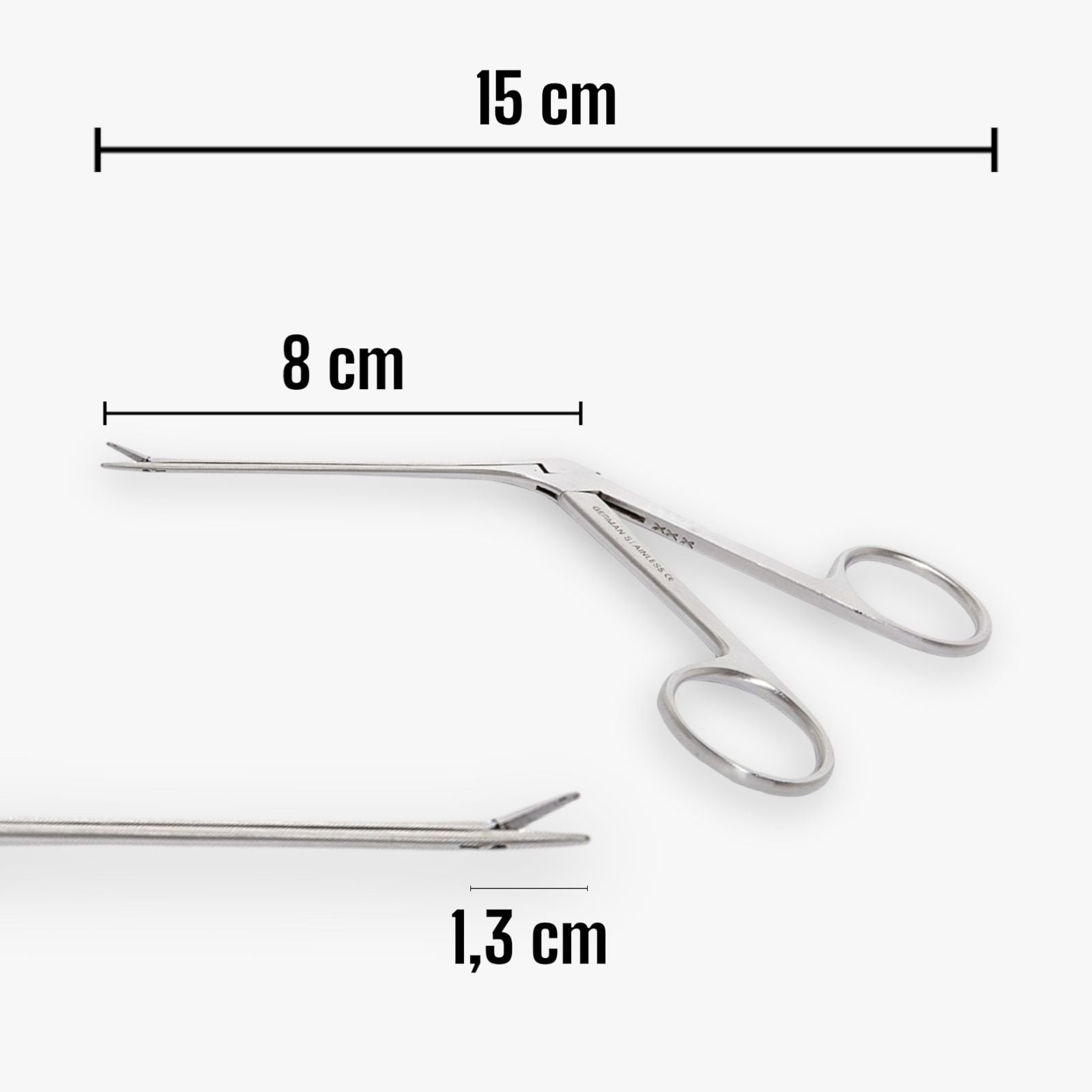Pinza Auricular Hartmann 8 cm - Precisión y Cuidado en Oídos – Punto Medic