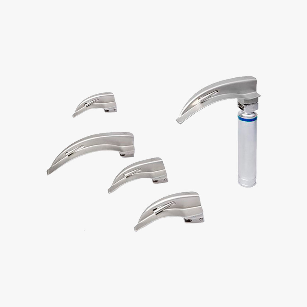 Laringoscopio 4 Hojas Curvas LED - Iluminación y Precisión – Punto Medic