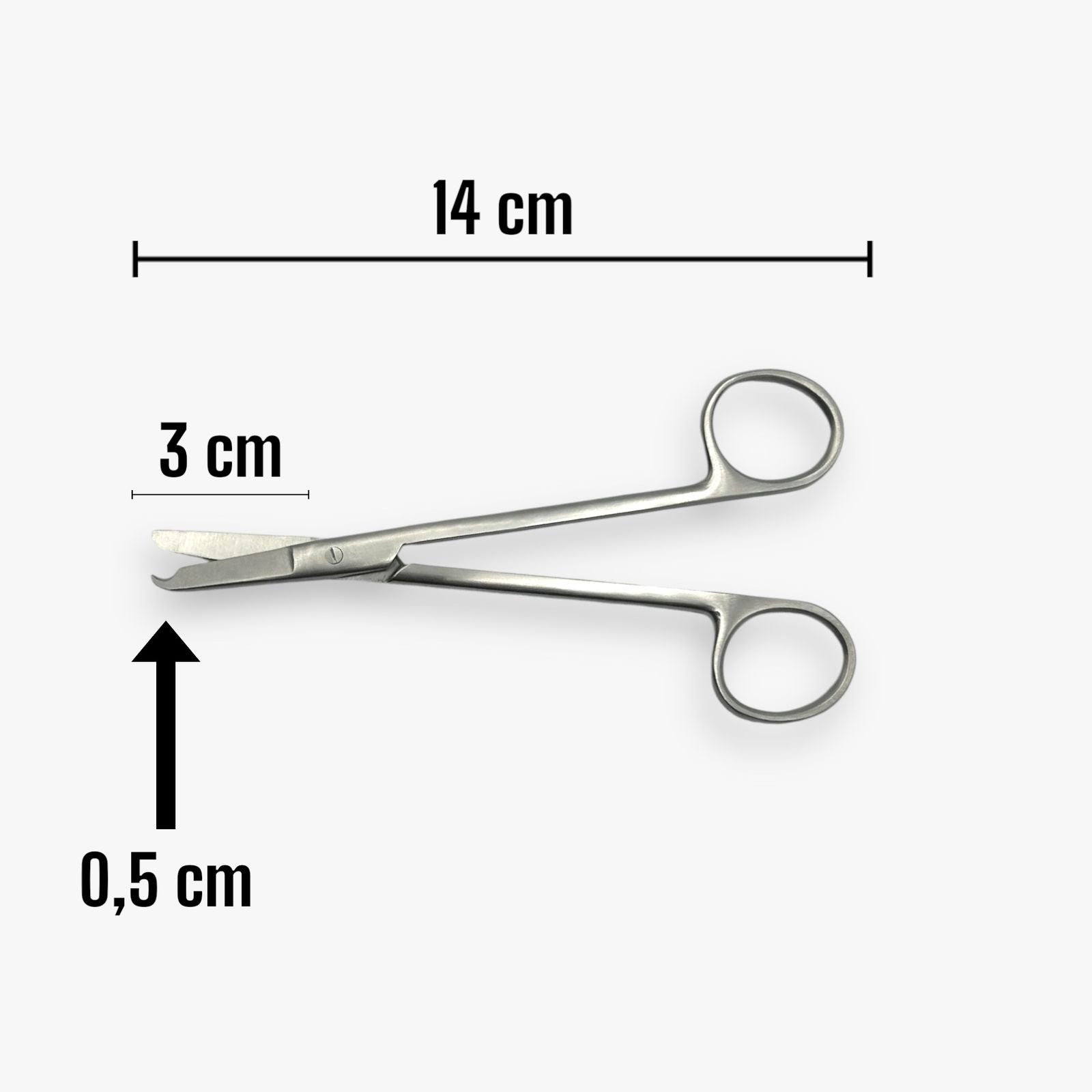 Tijera Saca Puntos Littauer 14 cm - Retiro de Suturas Rápido y Seguro ...